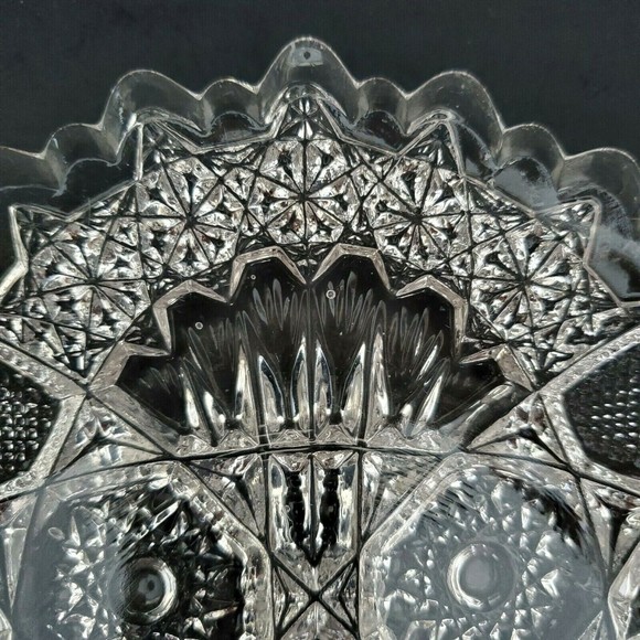 Early American Pressed Glass | Accents | Antique Eapg 725 Bonbon Plate ...